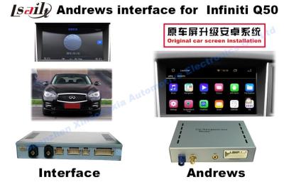 China 2015 Or 2016 Infiniti Q50 Android Car Interface 9-12v Working Voltage for sale