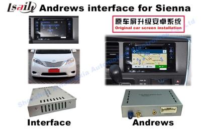 China 1.6 Ghz Multimedia Interface Box Toyota Sienna Use for sale