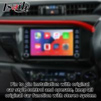 China Toyota Hilux Android 13 multimedia video interface wireless carplay android auto touch 3 for sale