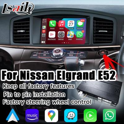 China Wireless carplay android auto interface for Nissan Elgrand E52 IT08 08IT Quest include Japan spec for sale