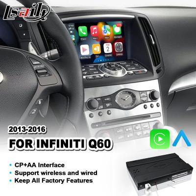 China Lsailt Android Auto CP AA OEM Integration Carplay Interface For Infiniti Q60 2013-2016 for sale