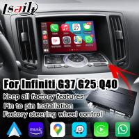 China Wireless carplay android auto for Infiniti G37 G25 Q40 Q60 370GT skyline 08IT for sale