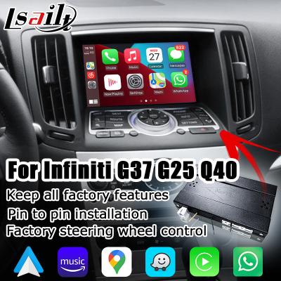 China Wireless carplay android auto for Infiniti G37 G25 Q40 Q60 370GT skyline 08IT for sale