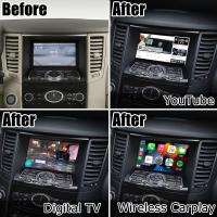 China INFINITI QX70 FX35 FX37 HD screen upgrade wireless carplay android auto IT06 for sale