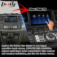 China Infiniti M35 M45 Nissan Fuga HD multi finger touch screen upgrade carplay android auto video interface for sale