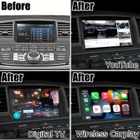 China Infiniti M35 M45 Nissan Fuga HD multi finger touch screen upgrade carplay android auto video interface for sale