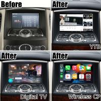 China Infiniti QX50 EX EX35 EX25 EX37 Nissan skyline crossover Android HD screen carplay android auto upgradew for sale