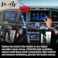 China Nissan Elgrand E52 HD muti finger touch HD screen upgrade wireless carplay android auto for sale