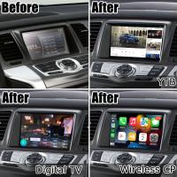 China Nissan Murano Z51 Android HD screen upgrade Android auto carplay Youtube waze Netflix play for sale