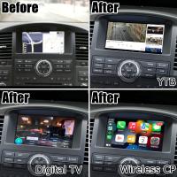 China HD multi finger touch screen upgrade for Nissan Pathfinder R51 carplay android auto for sale