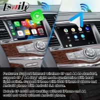 China Nissan Patrol Y62 2010-2016 touch screen upgrade with android auto carplay youtube video interface for sale