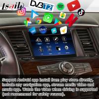 China Nissan Patrol Y62 2010-2016 touch screen upgrade with android auto carplay youtube video interface for sale