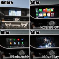 China Lexus ES ES350 ES250 ES300h ES200 wireless carplay android auto screen mirroring box module Lsailt for sale