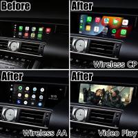 China Lexus IS350 IS200t IS300 IS300h wireless caprlay android auto box screen mirroring for sale