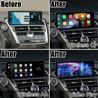 China Lexus NX300 NX300h NX200 2018 2021 wireless carplay android auto interface box for sale