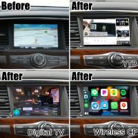 China Infiniti QX80 QX56 Z62 carplay android auto multi finger HD touch screen upgarde IT08 for sale
