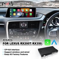 China Wireless Android Auto Carplay Interface for Lexus RX350 RX200T RX 350 Mouse Control 2016-2019 for sale
