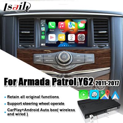 China Lsailt CarPlay Interface for Nissan Armada, Quest, Pathfinder with Android Auto, upgrade original screen for sale