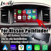 China Wireless Carplay Android auto Navigation Box For Nissan Pathfinder R52 2017-2021 for sale