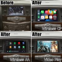 China Nissan Patrol Y62 wireless carplay android auto OEM style upgrade by Lsailt for sale