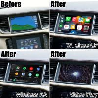 China Wireless Carplay Android Auto media box for Infiniti QX50 2018 OEM upgrade for sale