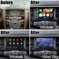 China Infiniti QX80 OEM style Android auto wireless carplay upgrade solution compatible Australia for sale