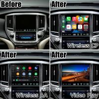 China Toyota Crown S210 AWS215 GWS214 Majesta Athlete OEM style wireless carplay android auto multimedia system upgrade AUX for sale