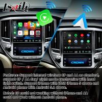 China Toyota Crown S210 AWS215 GWS214 Majesta Athlete OEM style wireless carplay android auto multimedia system upgrade AUX for sale