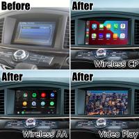 China Nissan Elgrand Quest E52 IT06 wireless carplay android auto capacitive touch screen upgrade for sale