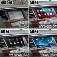 China Nissan Patrol Y62 Type2 IT06 HD screen upgrade wireless carplay android auto for sale