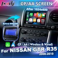 China Lsailt 7 Inches Wireless Carplay Android Auto HD Screen for Nissan GTR R35 GT-R JDM 2008-2010 for sale