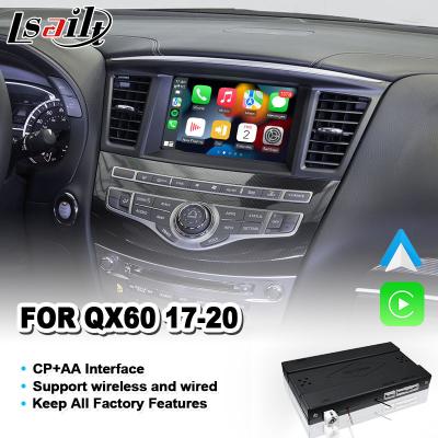 China Lsailt OEM Integration Wireless Carplay / Android Auto Interface for Infiniti QX60 2017-2020 for sale