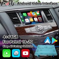 China Lsailt 4+64GB NISSAN Multimedia Interface For 2018-2020 Patrol Y62 With Android Auto Carplay for sale