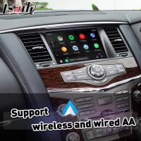 China Lsailt Wireless Android Auto Carplay Integration Interface for Nissan Patrol Y62 2018-2020 for sale
