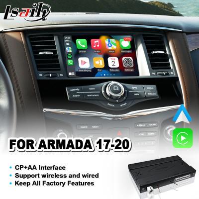 China Lsailt CP + AA OEM Integration Video Interface for Nissan Armada Patrol Y62 2017-2020 for sale
