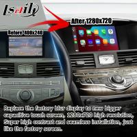 China Infiniti M35 M25 Q70 Q70L wireless Carplay Android Auto HD touch screen upgrade for sale