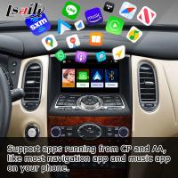 China Infiniti QX50 EX35 EX25 EX30d EX37 HD screen wireless Carplay Android Auto upgrade for sale