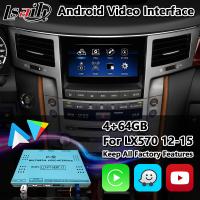 China Lsailt Android Video Interface for 2012-2015 Lexus LX570 with GPS Navigation Youtube Wireless Carplay for sale