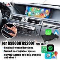 China Wireless CarPlay Interface for Lexus GS300h GS200t with Android Auto, support Joystick Remote Control for sale