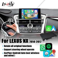 China Wireless CarPlay Interface for Lexus NX NX200t NX300h Android Auto, Mirror Link, HiCar, CarLife for sale