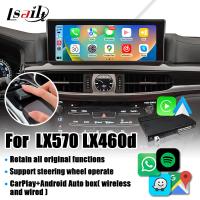 China Wireless CarPlay Decoder for Lexus LX LX570 LX460d 2017-2022 Revese Camera Video Interface for sale