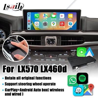 China Wireless CarPlay Decoder for Lexus LX LX570 LX460d 2017-2022 Revese Camera Video Interface for sale