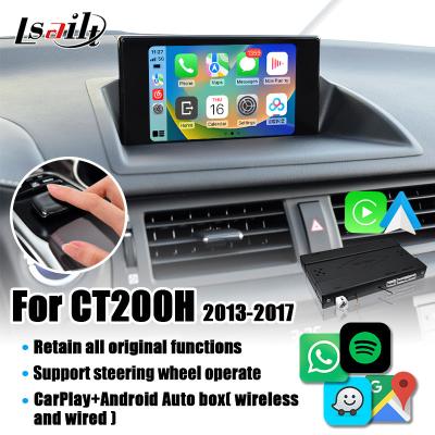 China Lsailt Wireless CarPlay Module for Lexus CT200 2013-2022 with Android Auto, Google Map for sale