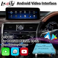 China Lsailt Lexus Video Interface Android System for RX RX450h RX350L RX450hL RX300 RX350 2019-2022 for sale