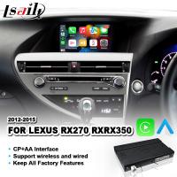 China Lsait Wireless Carplay Android Auto Interface for Lexus RX 270 350 450h F Sport AL10 2012-2015 for sale