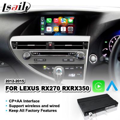 China Lsait Wireless Carplay Android Auto Interface for Lexus RX 270 350 450h F Sport AL10 2012-2015 for sale