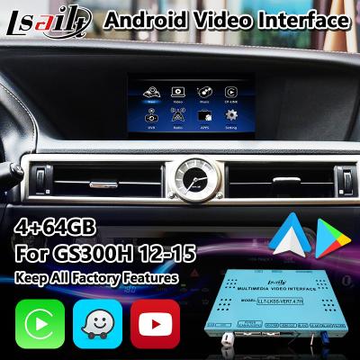 China Lsailt Carplay Android Video Interface For Lexus GS 300h 450h 350 250 F Sport AWD 2012-2015 for sale
