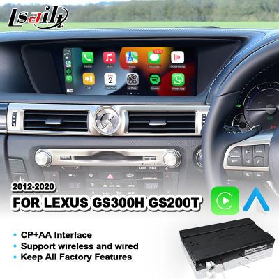 China Wireless Android Auto Carplay Interface for Lexus GS300h GS200t GS350 GS450h GSF GS L10 2016-2020 for sale