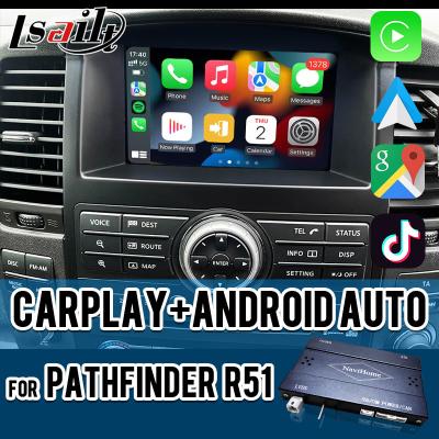 China Wireless Apple Carplay Interface for Pathfinder R51 D40 Navara 08IT with Android Auto, Bluetooth, WiFi, YouTube Music for sale