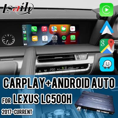 China Wireless CarPlay Interface Android Auto GPS Navigation for Lexus LC500h 2017-current NX LX LS GS by Lsailt for sale